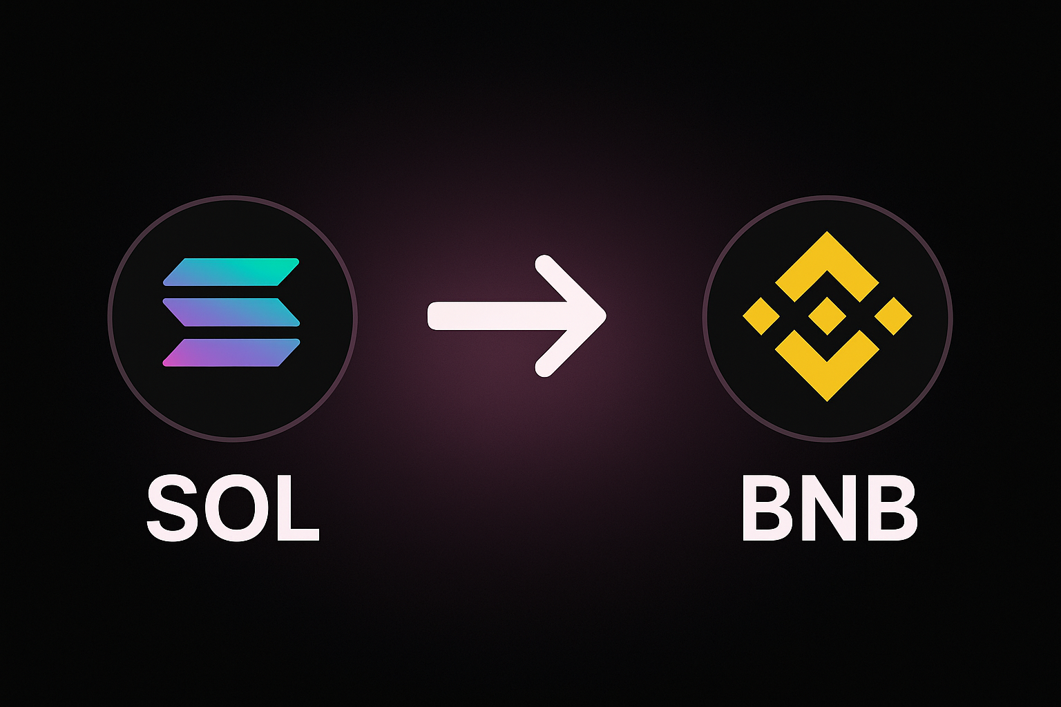 How to convert SOL to BNB without KYC | swapcherry